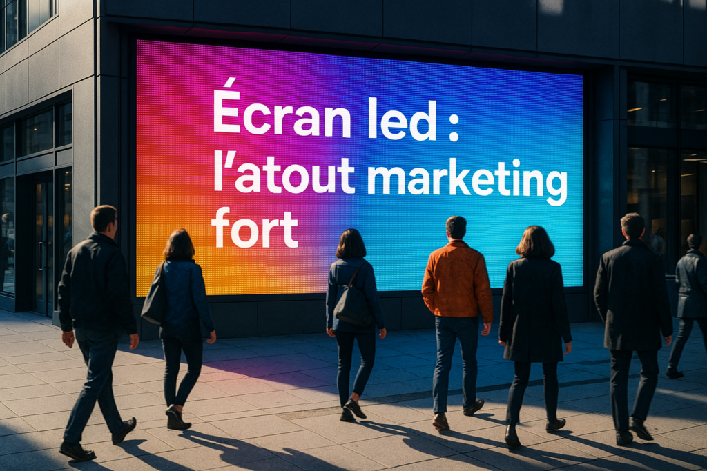 Écran led : l'atout marketing fort pour une entreprise - Nubiz